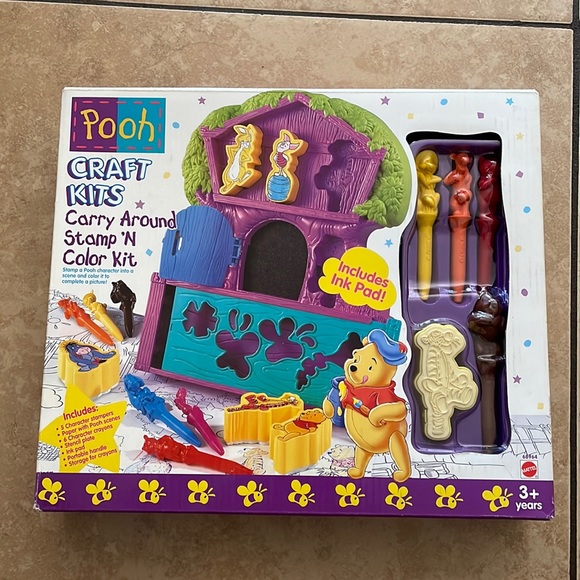 Mattel | Other | Pooh Craft Kit | Poshmark